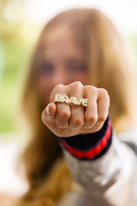 Fine Jewelry and Rings | BRAVE Double Knuckle Ring | The Finest Stack